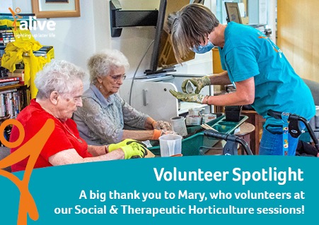 Volunteer Spotlight – Alive Activities