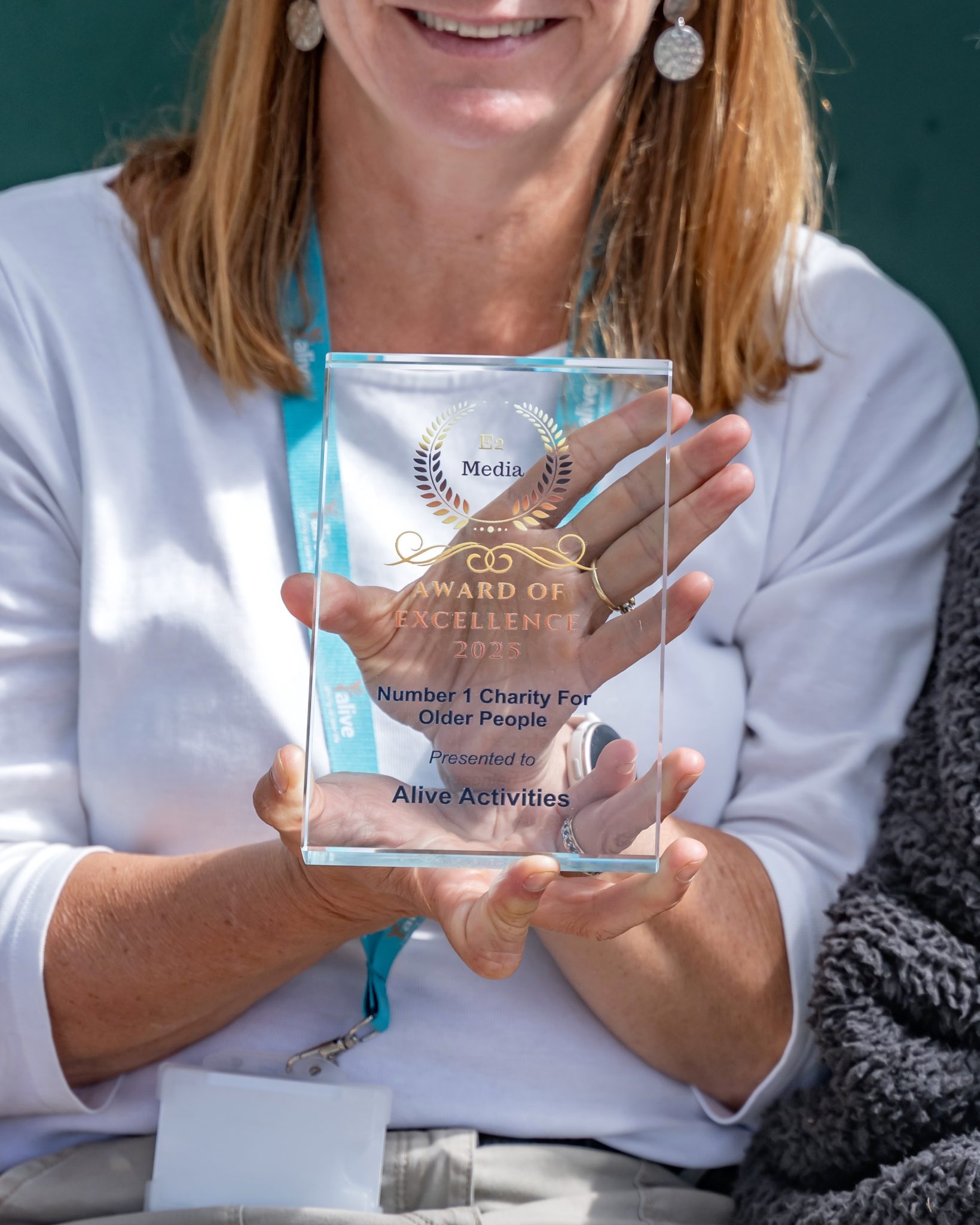 Alive Win Charity of the Year for Older People – Alive Activities